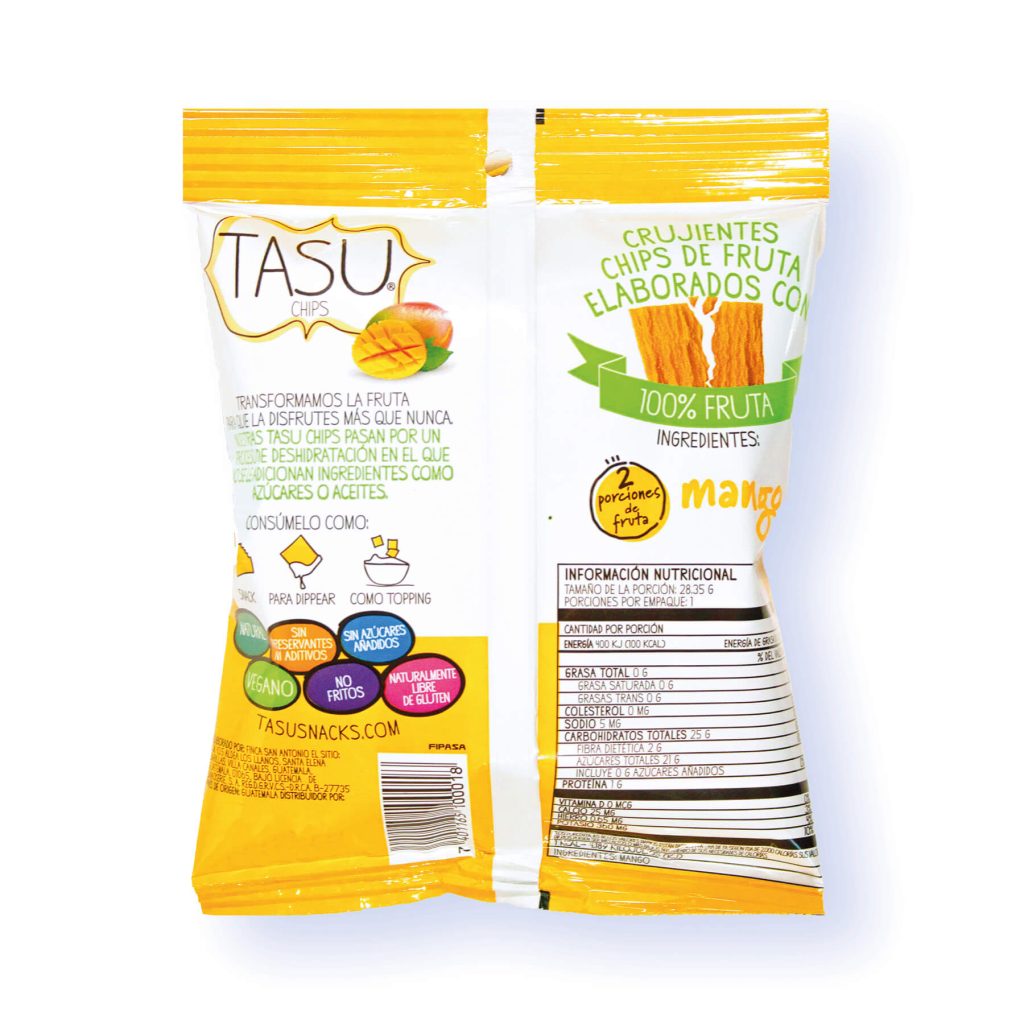 TASU Chips mango - Snackerie