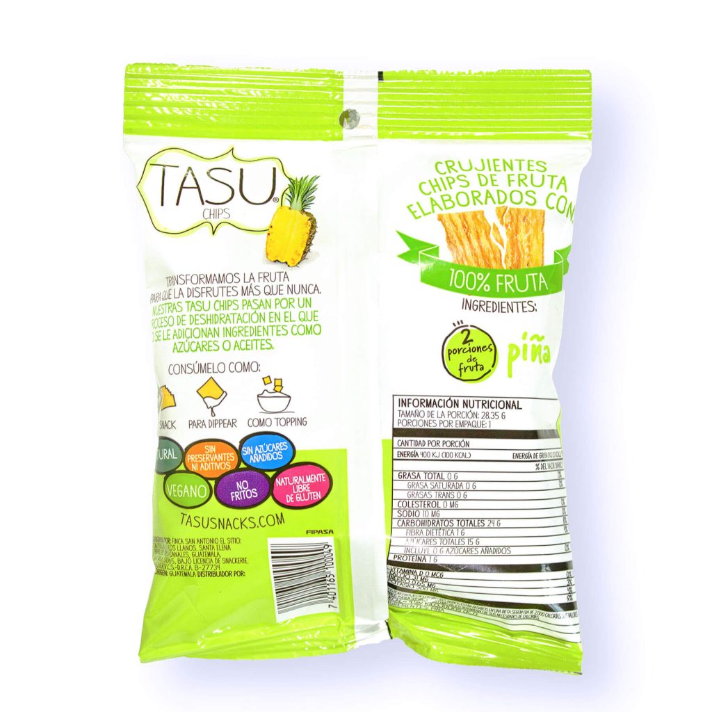TASU Chips piña - Snackerie