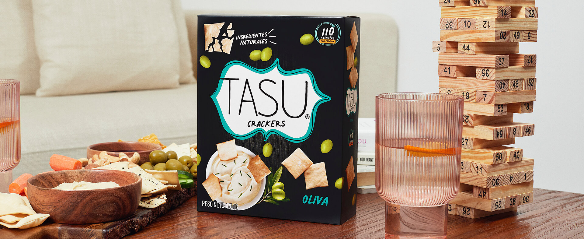 TASU Crackers - Snackerie
